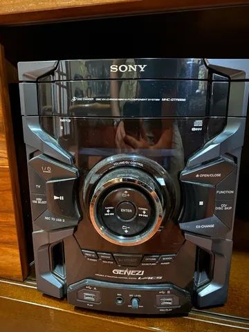 Micro system sony genezi mhc | +12 anúncios na OLX Brasil