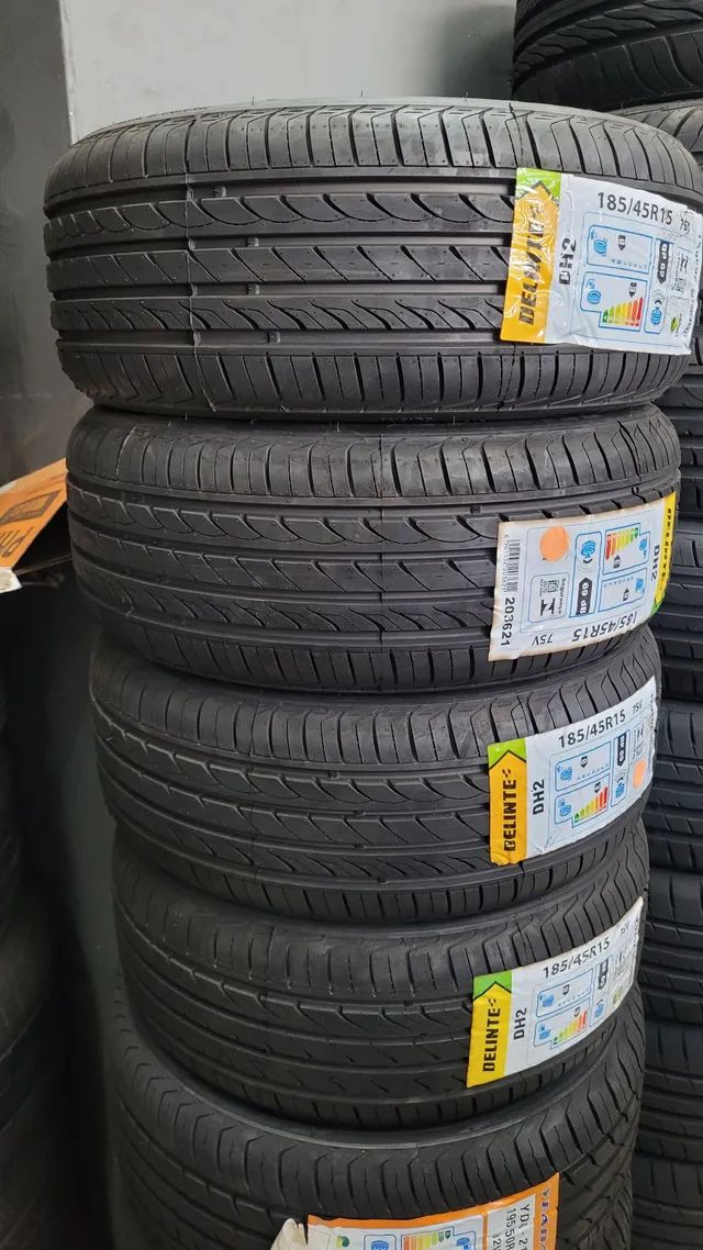 "jogo pneus 185 45 15" no Brasil