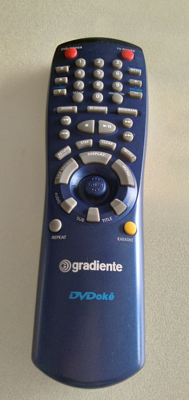 "controle remoto gradiente" no Brasil