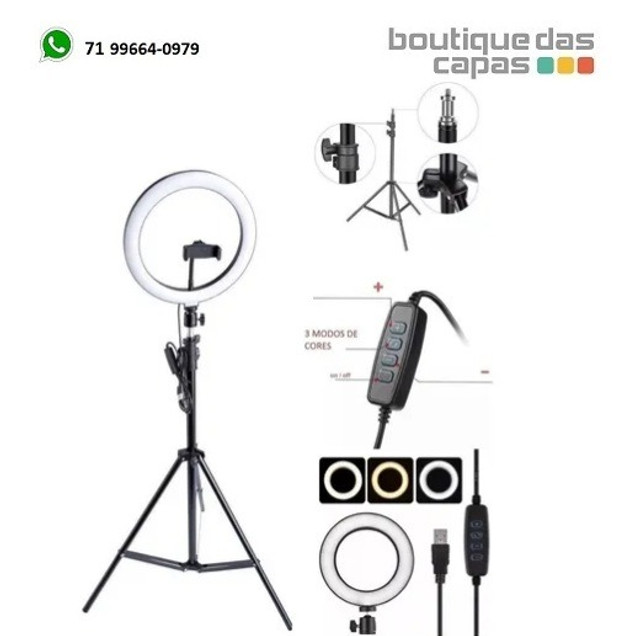 "ring light 20 polegadas" no Brasil