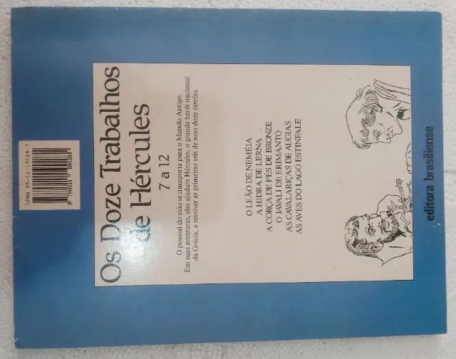 "os doze trabalhos de hercules" no Brasil