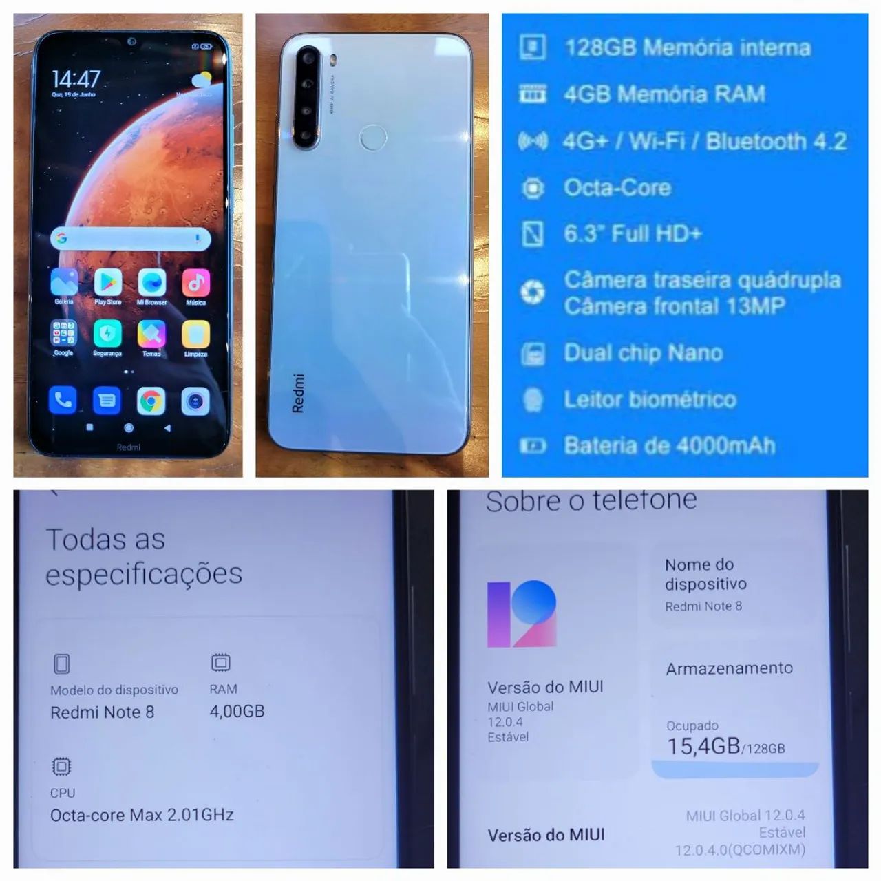 "xiaomi redimi note 8 pro" no Brasil