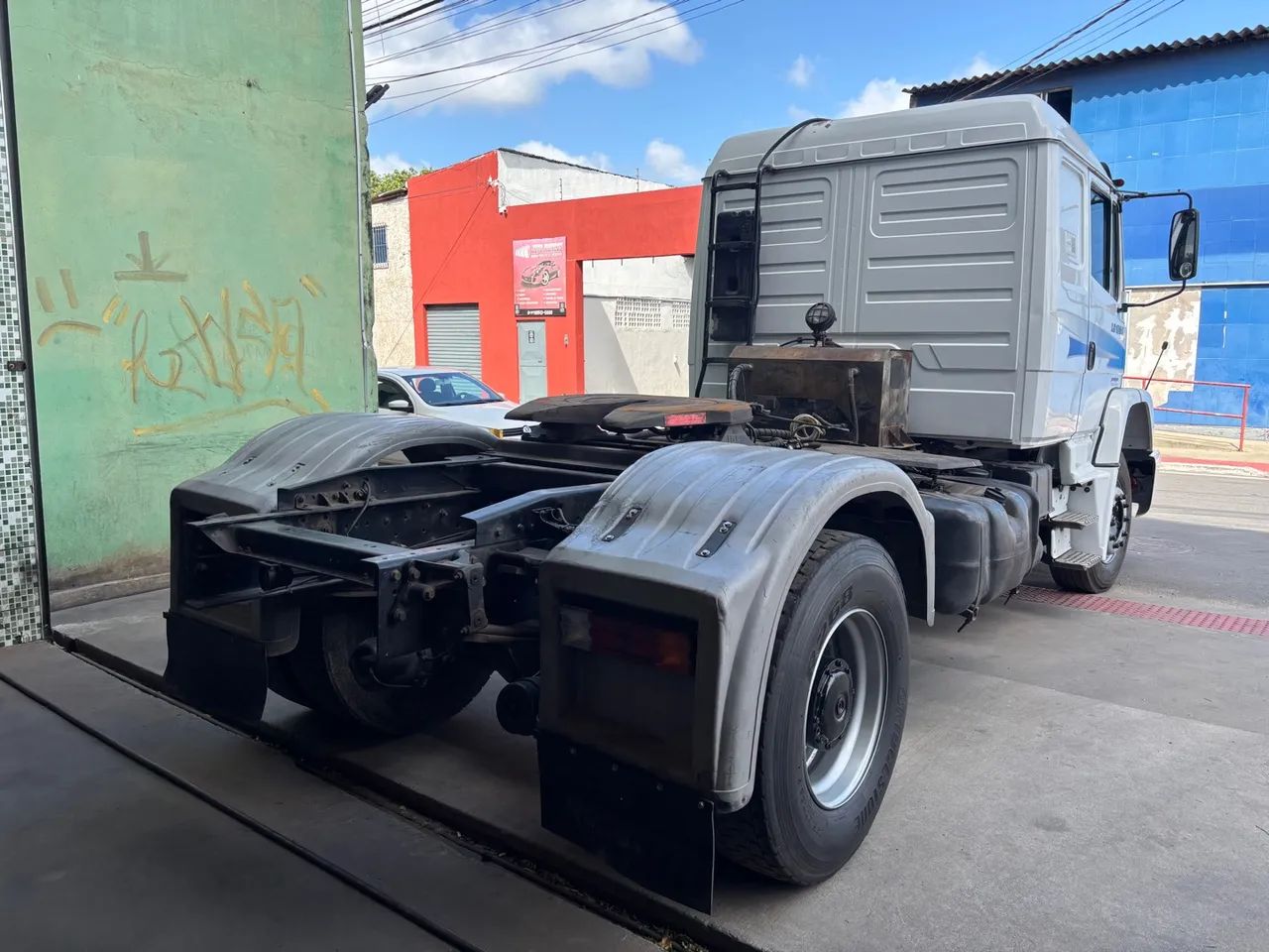 Mercedes Benz 1634 ano 2008/2008 MOTOR NOVO, kit hidráulico para ...