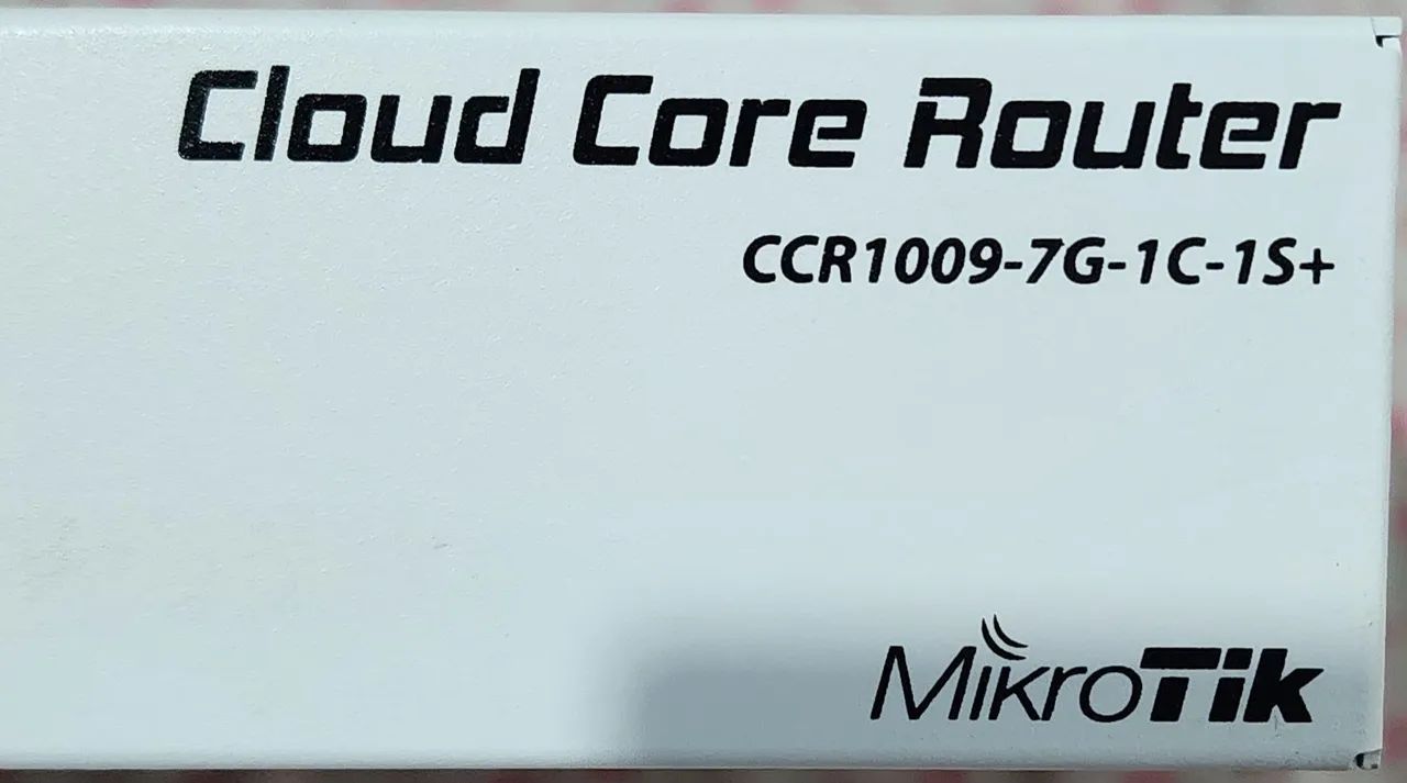 MikroTik Cloud Core Router CCR1009-7G-1C-1S+ - Conectividade e ...