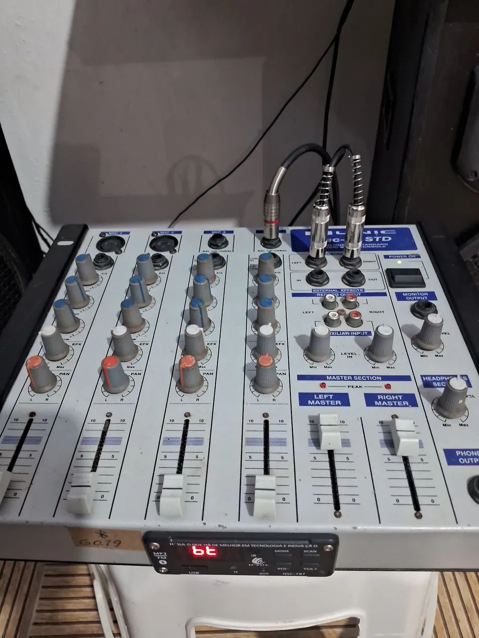 Mesa de Som Sonic Music C-STD - Instrumentos musicais - Jardim Belval ...