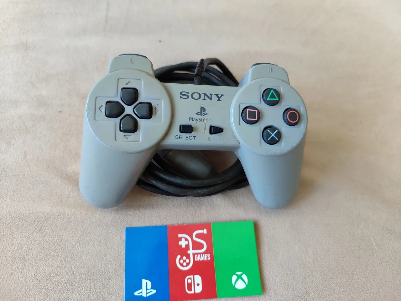 "controle playstation 1 original" no Brasil