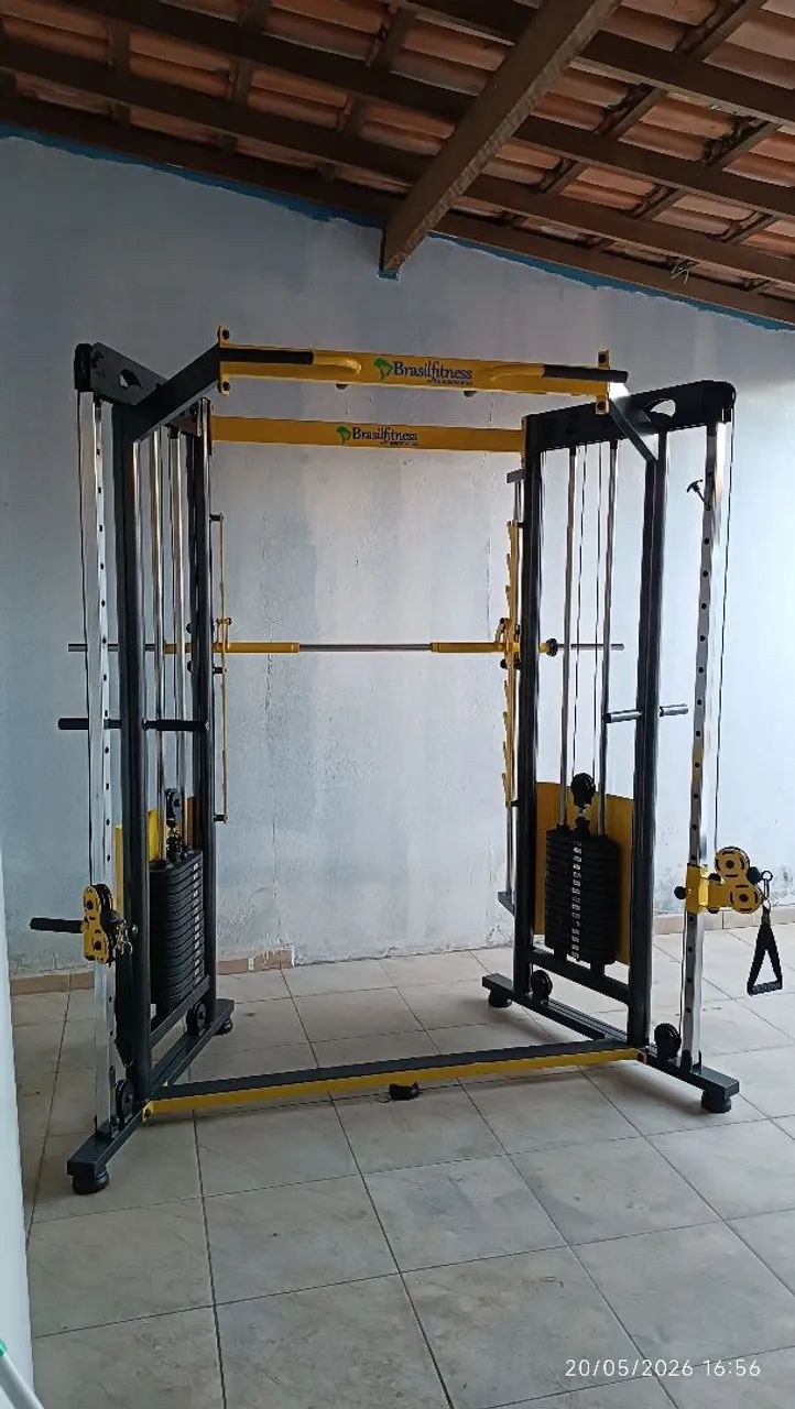 Cross over angular, com barra guiada - Academia e Exercícios - Canelas ...