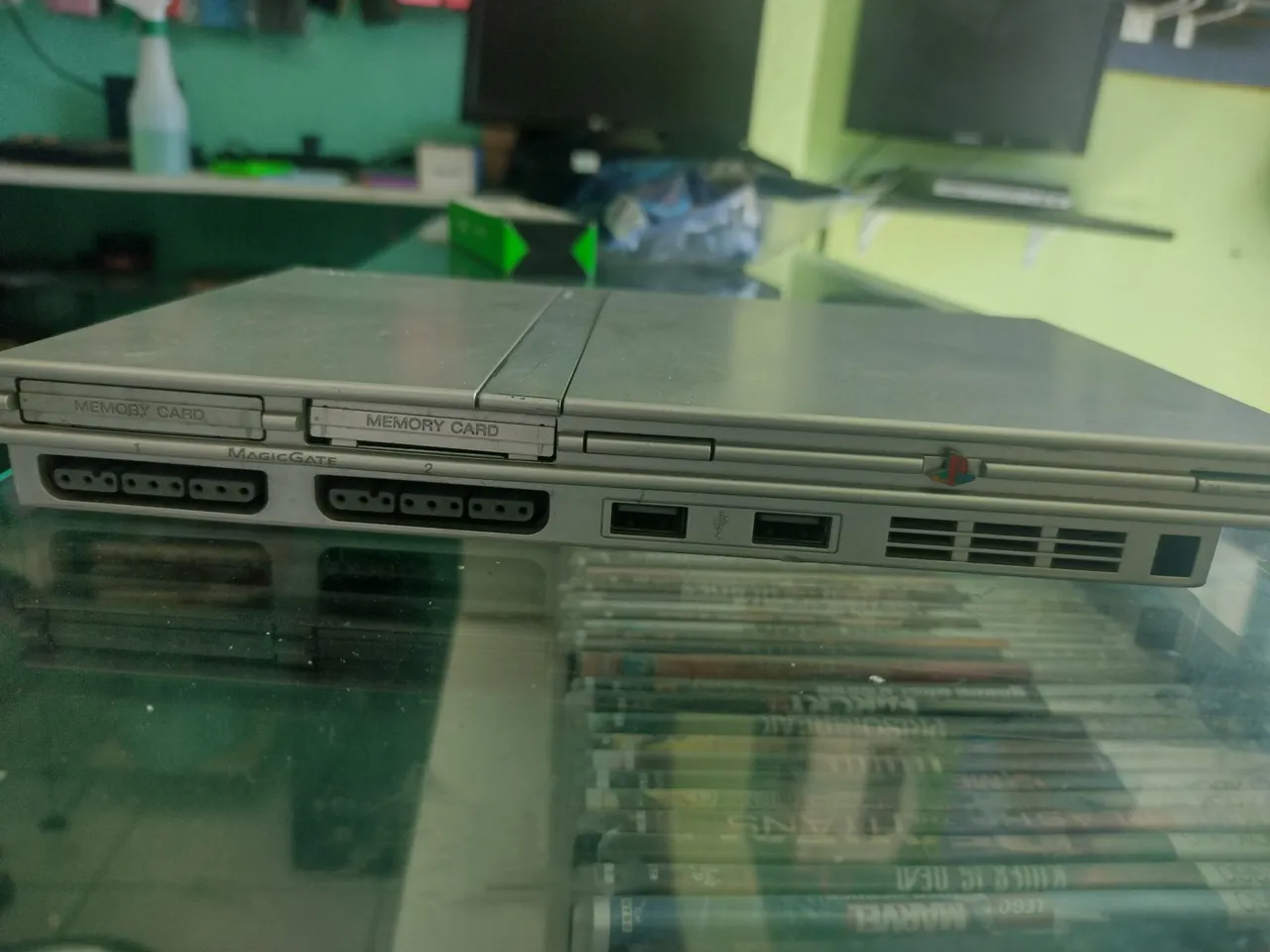 "playstation 2 slim" no Brasil