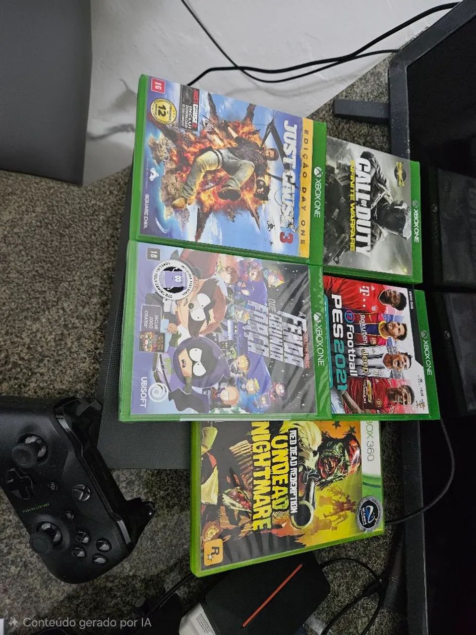 Xbox One X Project Scorpio Edition + 7 jogos - Consoles de Vídeo Game ...