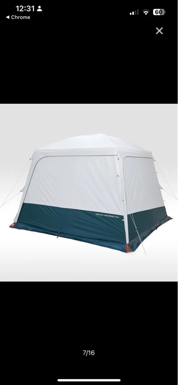 Gazebo de Camping Arpenaz Base Fresh Quechua (Seminovo) - Hobbies e ...