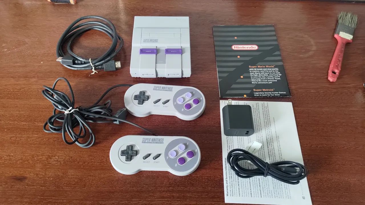 Super Nintendo classic mini, mais case . - Consoles de Vídeo Game ...