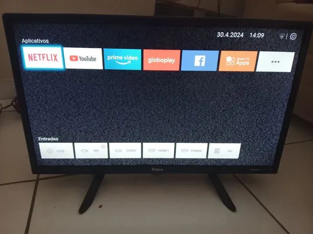 "tv smart 24 polegadas" no Brasil