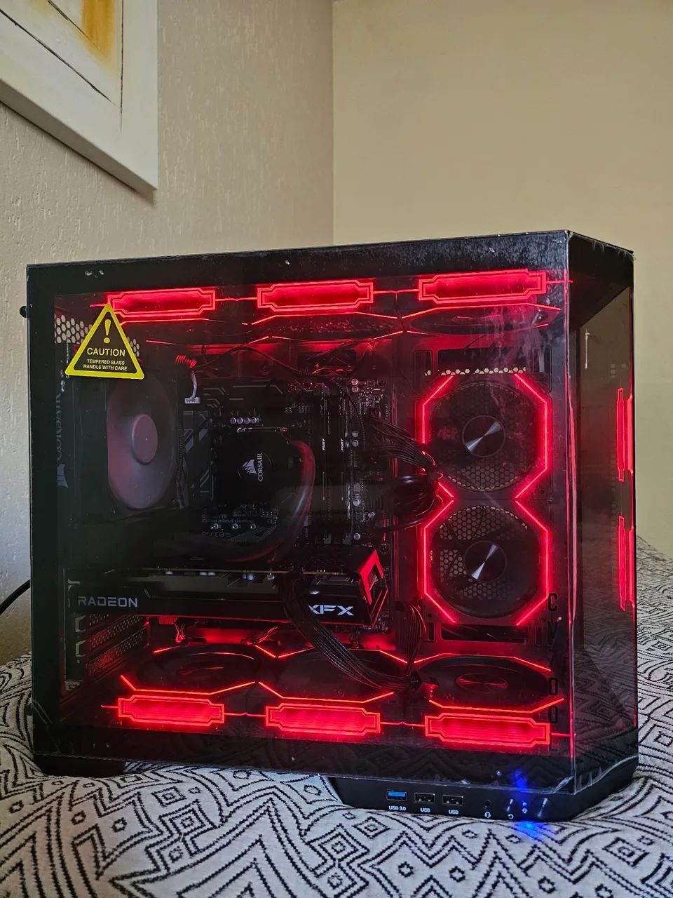 PC Gamer Intel Core i9 | RX 7600 | 32GB RAM | Visual ARGB Completo ...