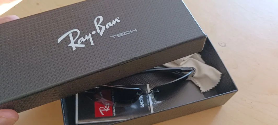 Óculos Ray Ban Carbon lite RB 8303 - Pouco usado, como novo ...