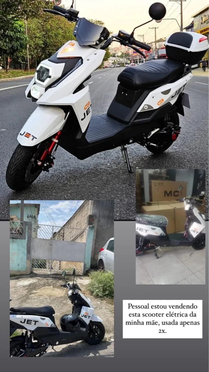 "scooter eletrica 1000w" - Motos no Brasil