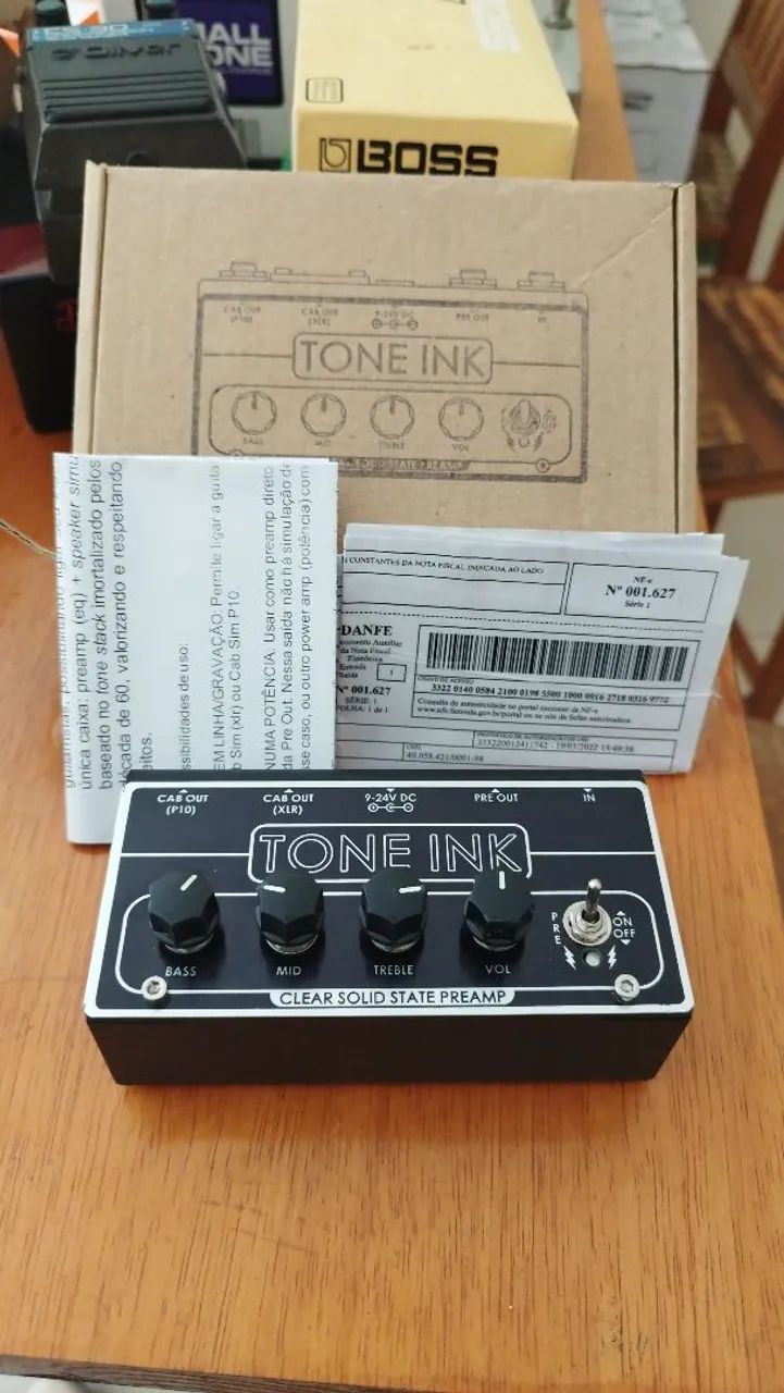 Preamp CSS Tone Ink (simulador de amplificador) - Instrumentos musicais ...