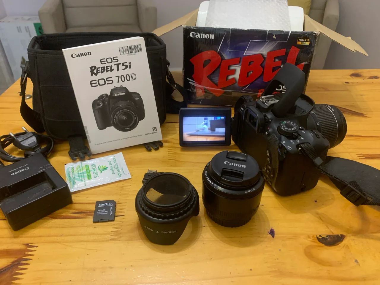 Canon EOS Rebel T5i / 700D - Câmeras e Filmadoras - Itaipu, Niterói ...