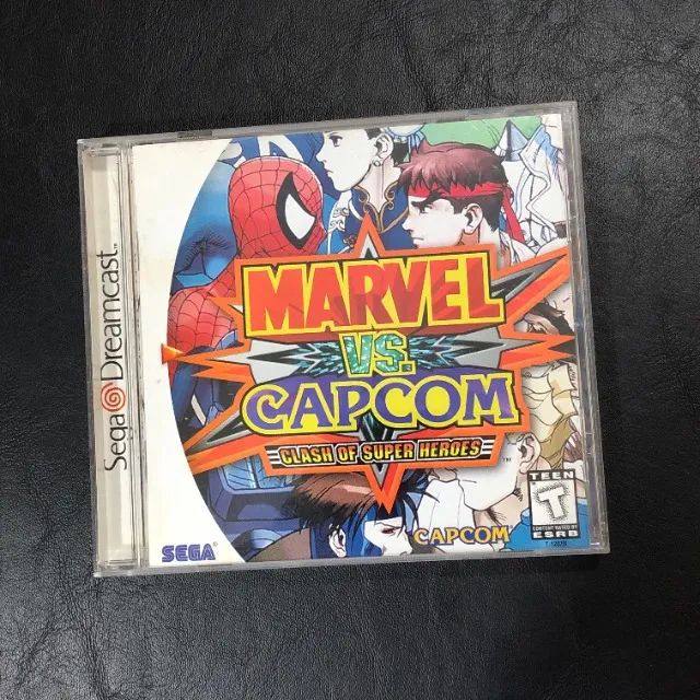 Marvel Vs Capcom Clash Of Super Heroes Sega Dreamcast Capcom - Jogos de Vídeo Game - Lagoa, Rio ...