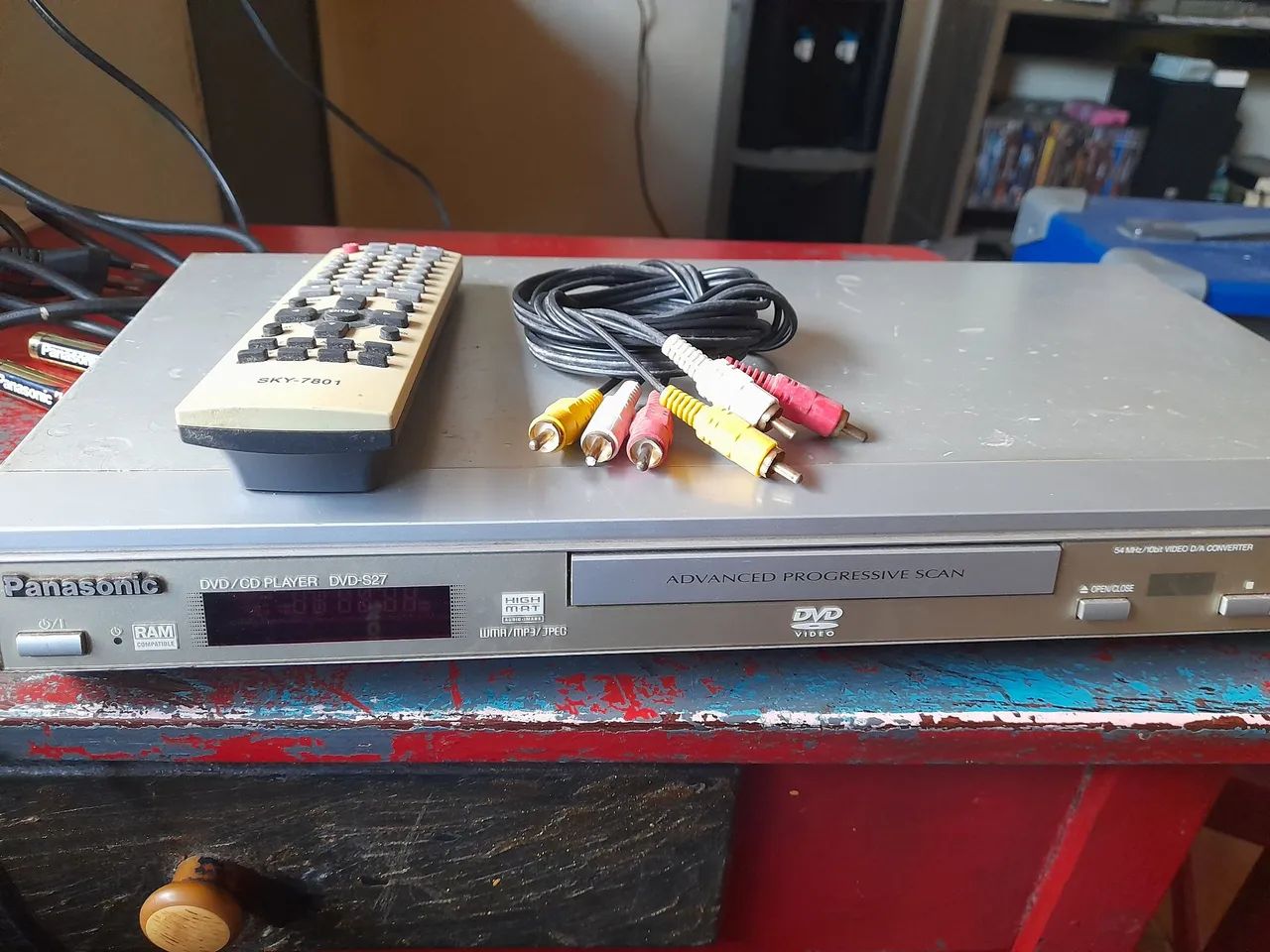 "aparelho dvd panasonic" no Brasil