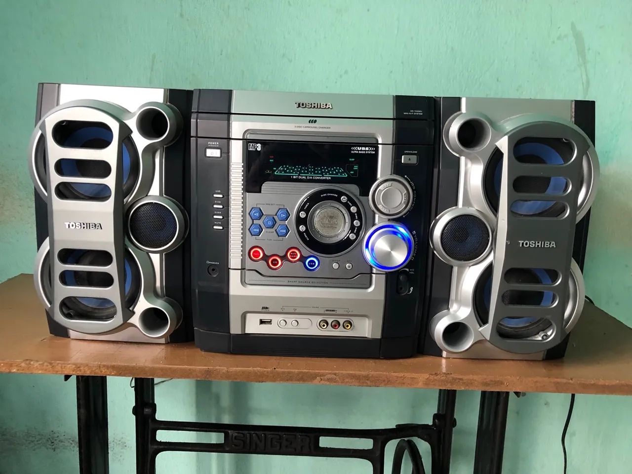 "mini system toshiba" no Brasil