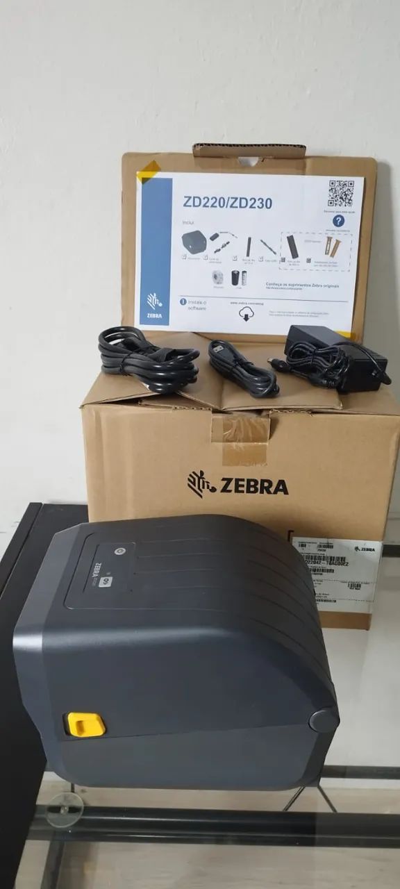 Impressora térmica Zebra ZD220 - Periféricos e Acessórios de Computador ...