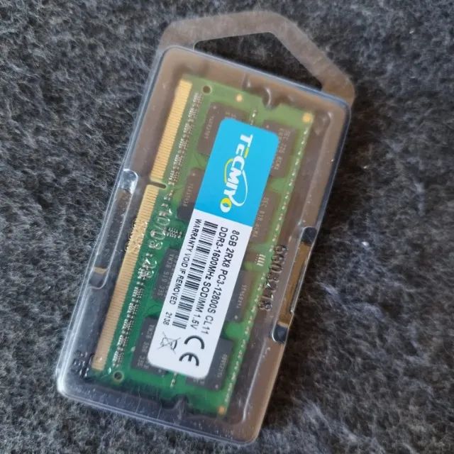 Memoria DDR3 8gb Tecmiyo 1600MHz Para Notebook - Memória RAM - Imbuí ...