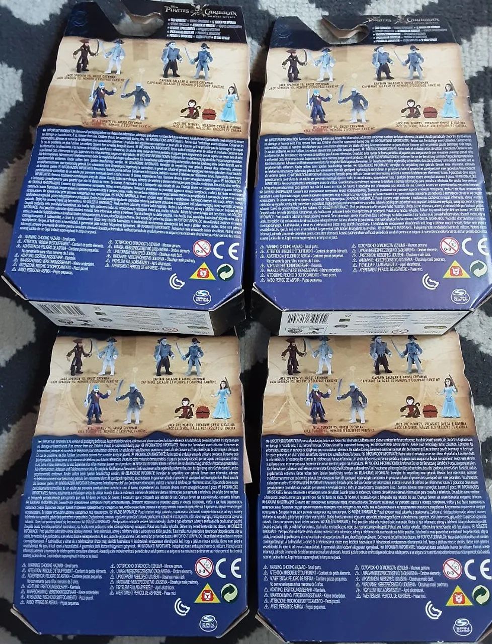 Navio Piratas do Caribe - A Vingança de Salazar + 08 bonecos ...