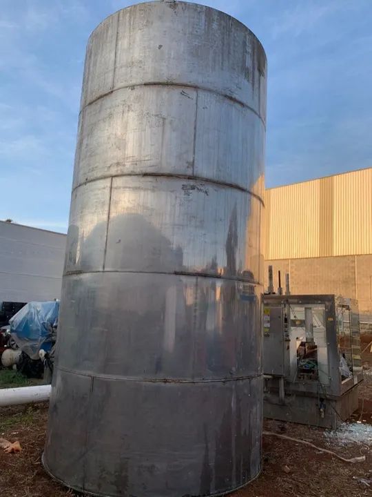 Tanque Silo em Aço Inox 25.000 Litros