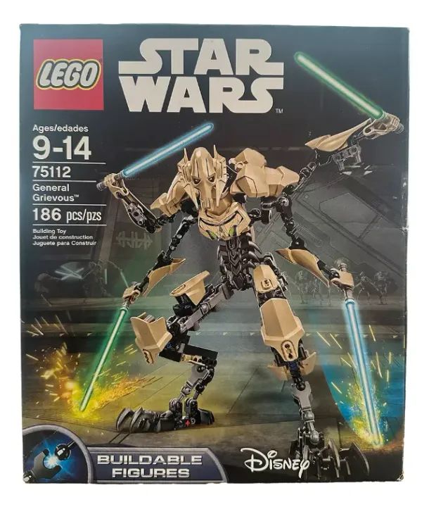 Lego Star Wars General Grievous Buildable Figure (set 75112) - Hobbies ...