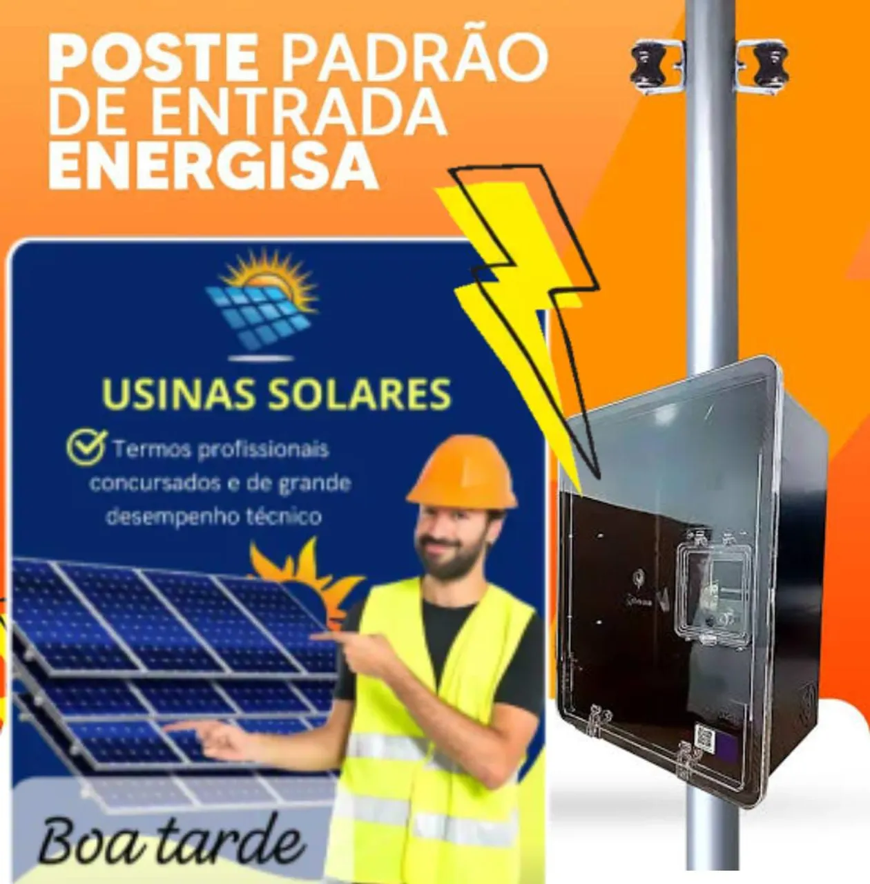 "poste padrao energia" - Instalações Elétricas e Hidráulicas no Brasil