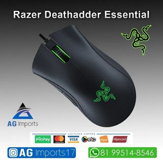 Razer Deathadder Essential Original - Mouse Original - Entregamos ...