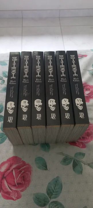 Death Note Black Edition - Completo - Volumes 1 a 6 - Livros e revistas ...