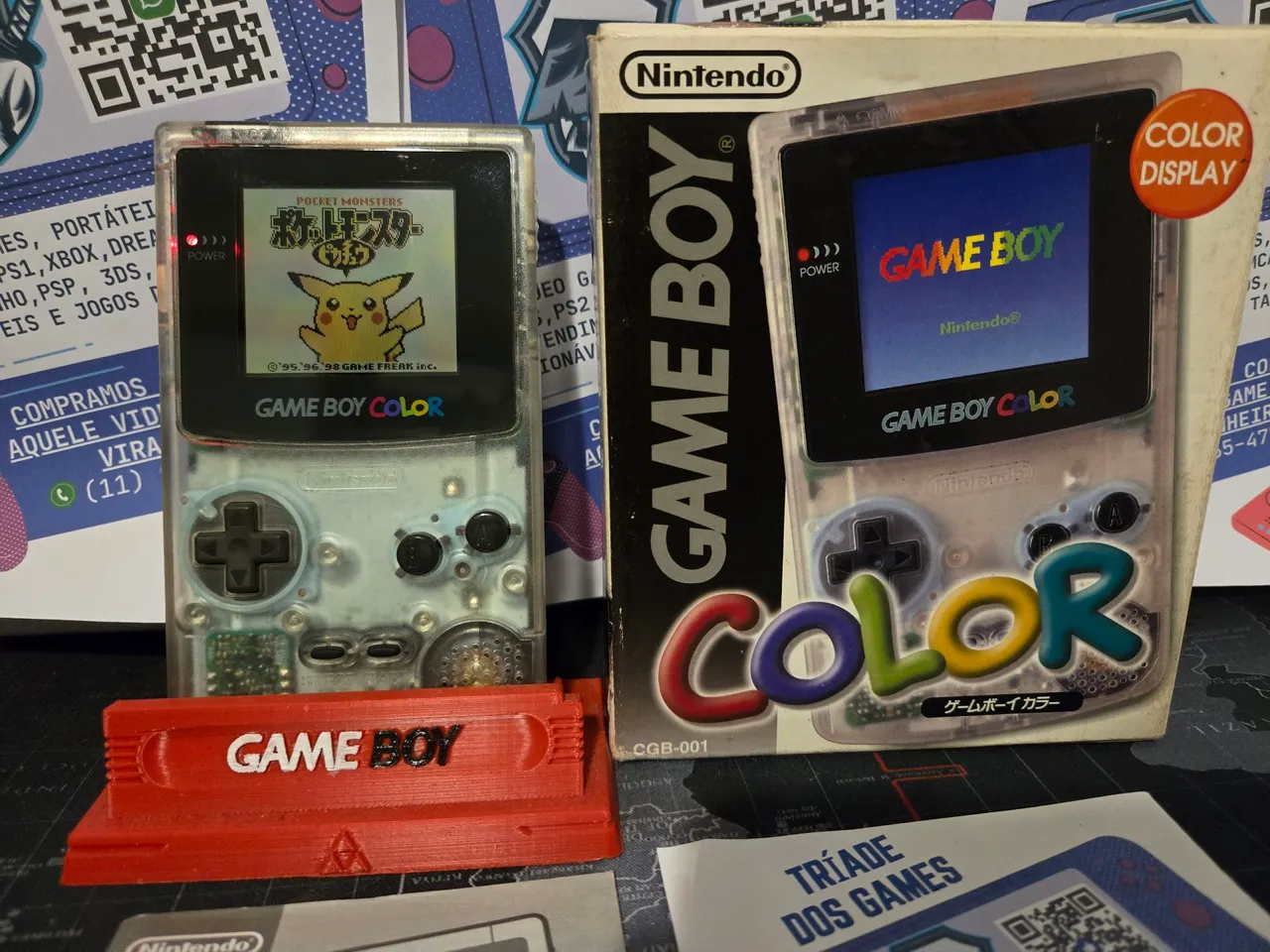 "game boy color" no Brasil