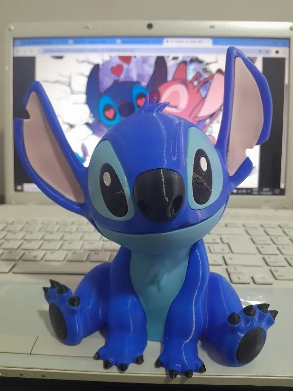 Estátua Stitch 3D - Acessório Gamer Personalizado - Peças e Acessórios ...