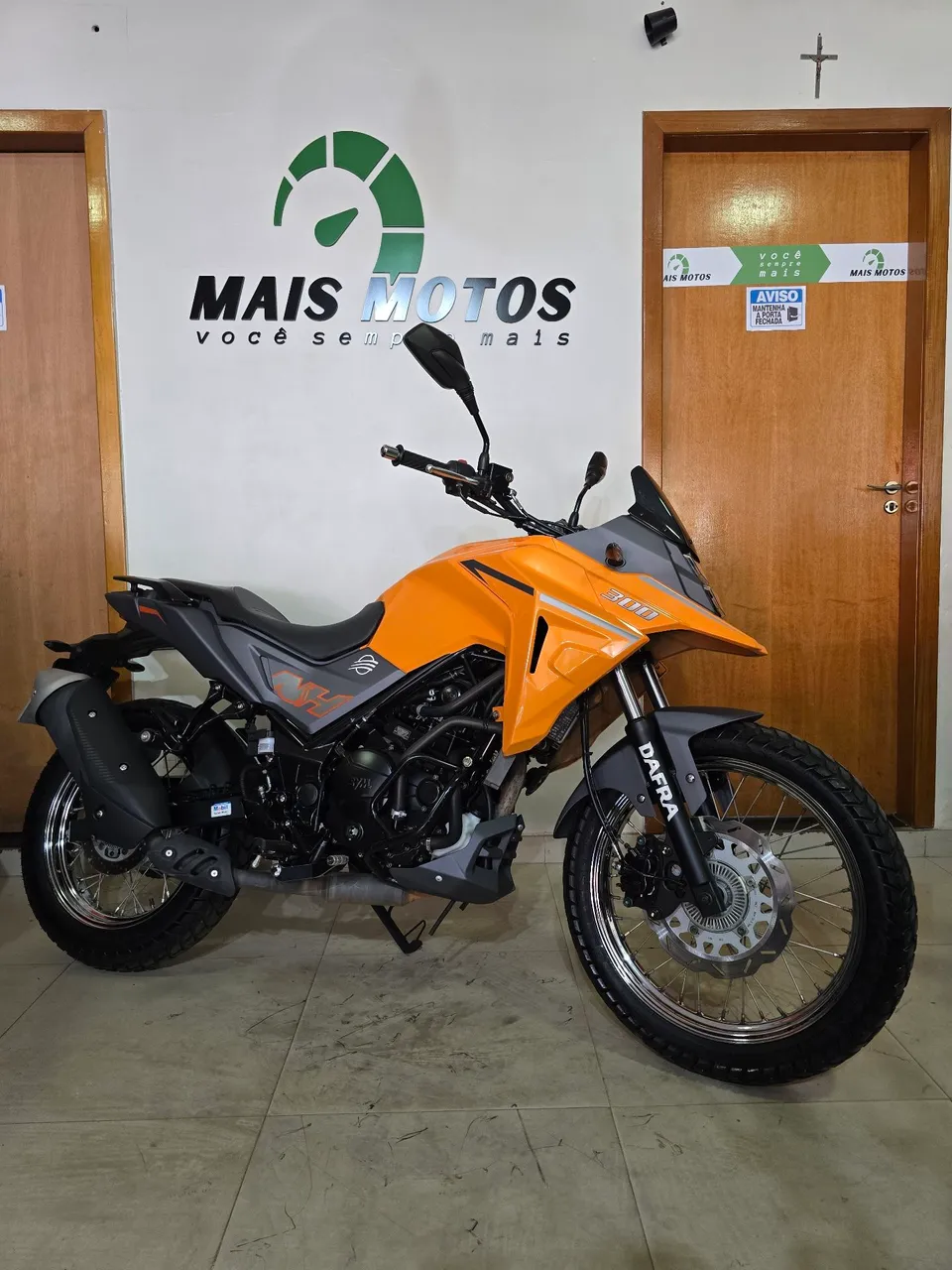 Motos DAFRA NH 300 no Brasil