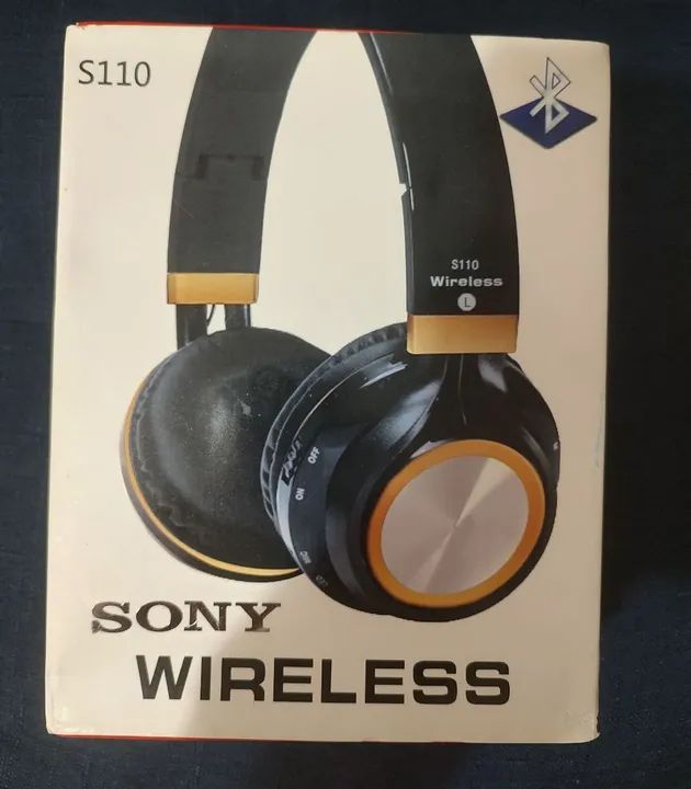 Fone de Ouvido Bluetooth Sony S110 - Novo - Fones de Ouvido - Vila ...