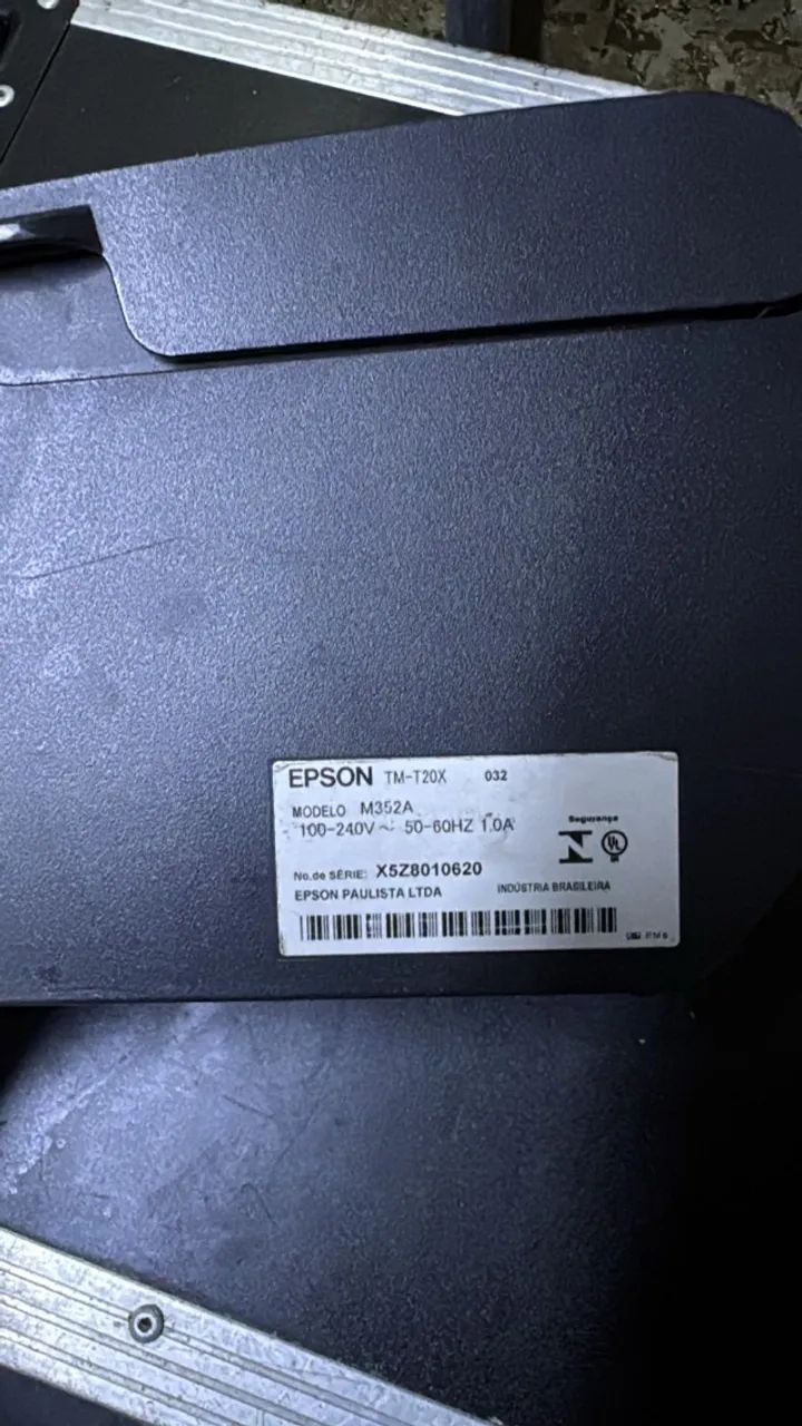 Epson TM-T20X, modelo M352A.( COM E SEM USB) - Equipamentos Para ...