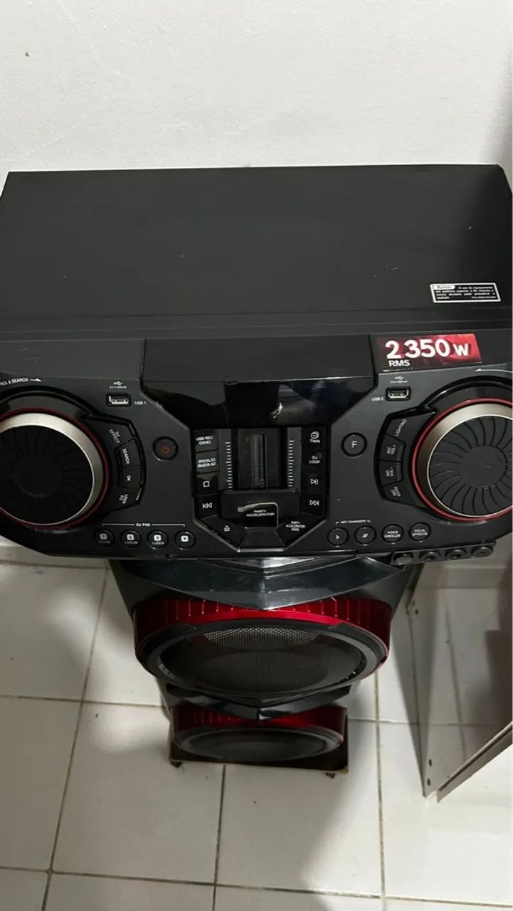 Mini System Multi Bluetooth LG XBOOM CL87 2350W RMS 2 USB Rádio FM Bivolt - Aparelhos de Som ...