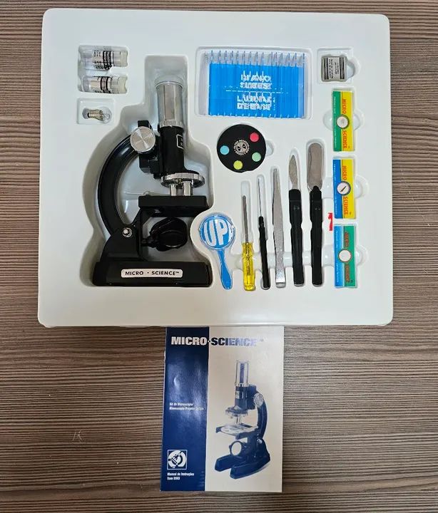 Microscópio Infantil Micro-Science - Brinquedo Educacional - Brinquedos e Jogos - Nova ...