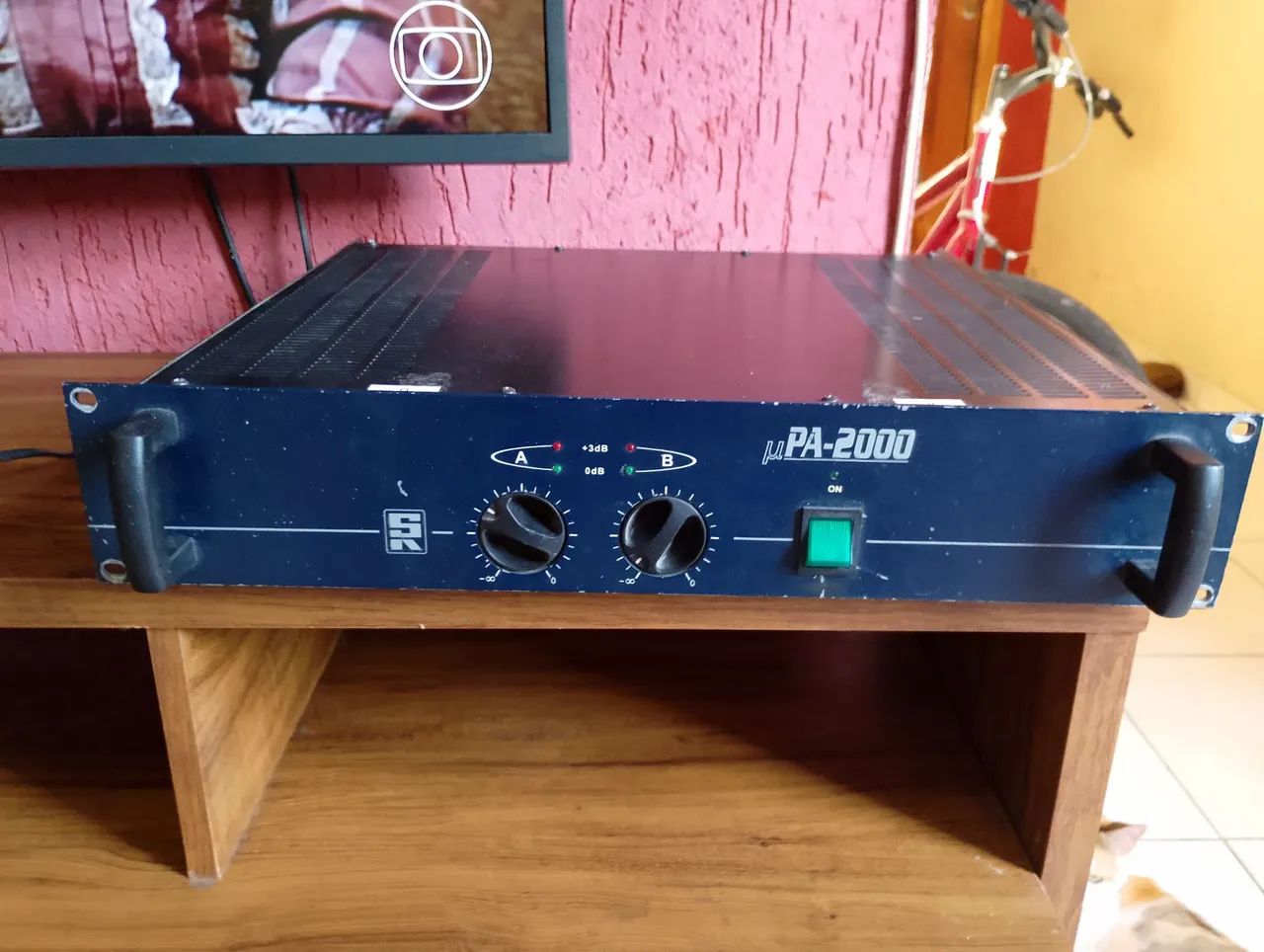 Amplificador PA-2000 - Potente e em ótimo estado! - Aparelhos de Som ...
