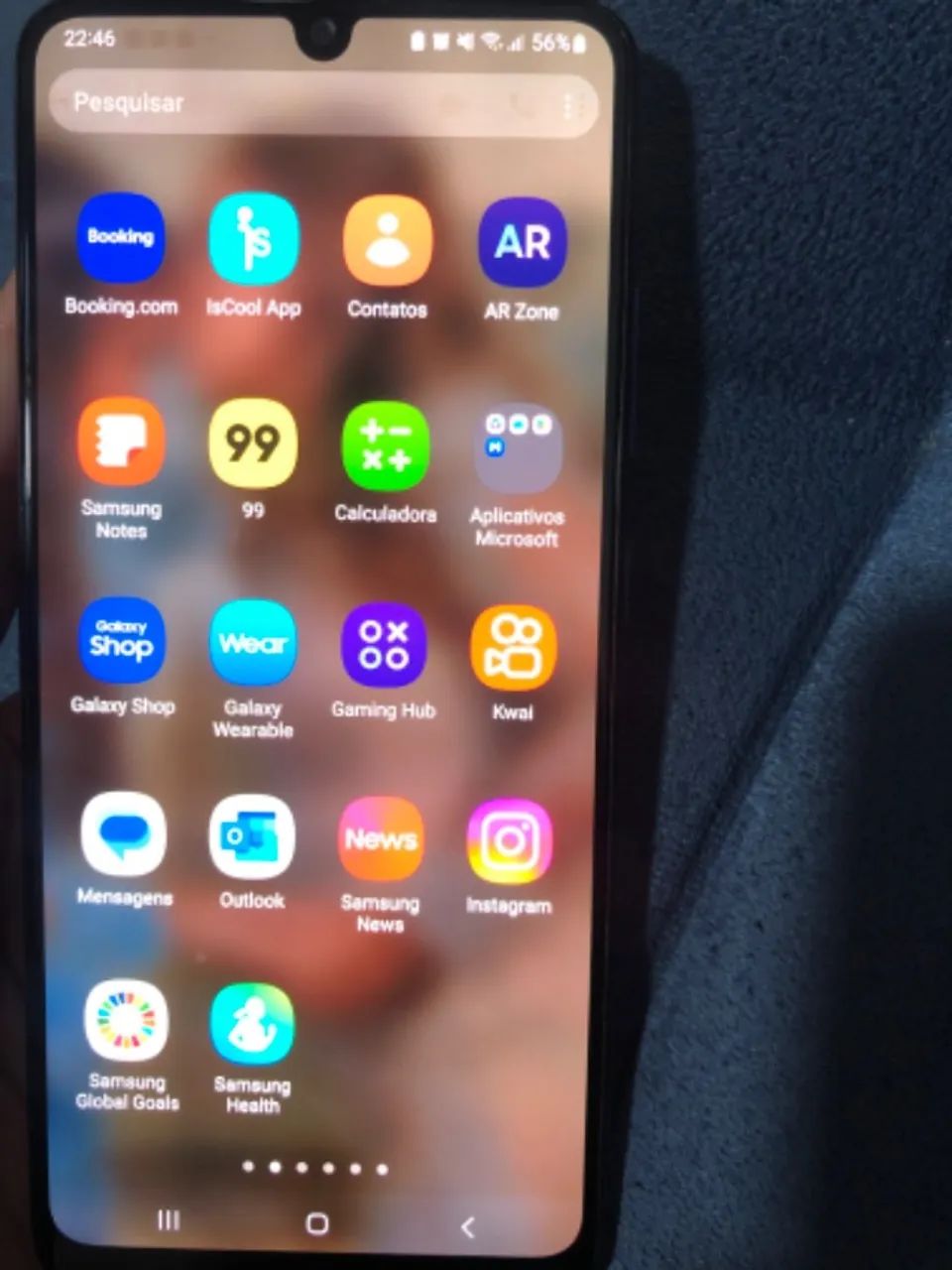 Vendo Samsung A32 - Lilás 128Gb - R$500,00 Todo original - Celulares e ...