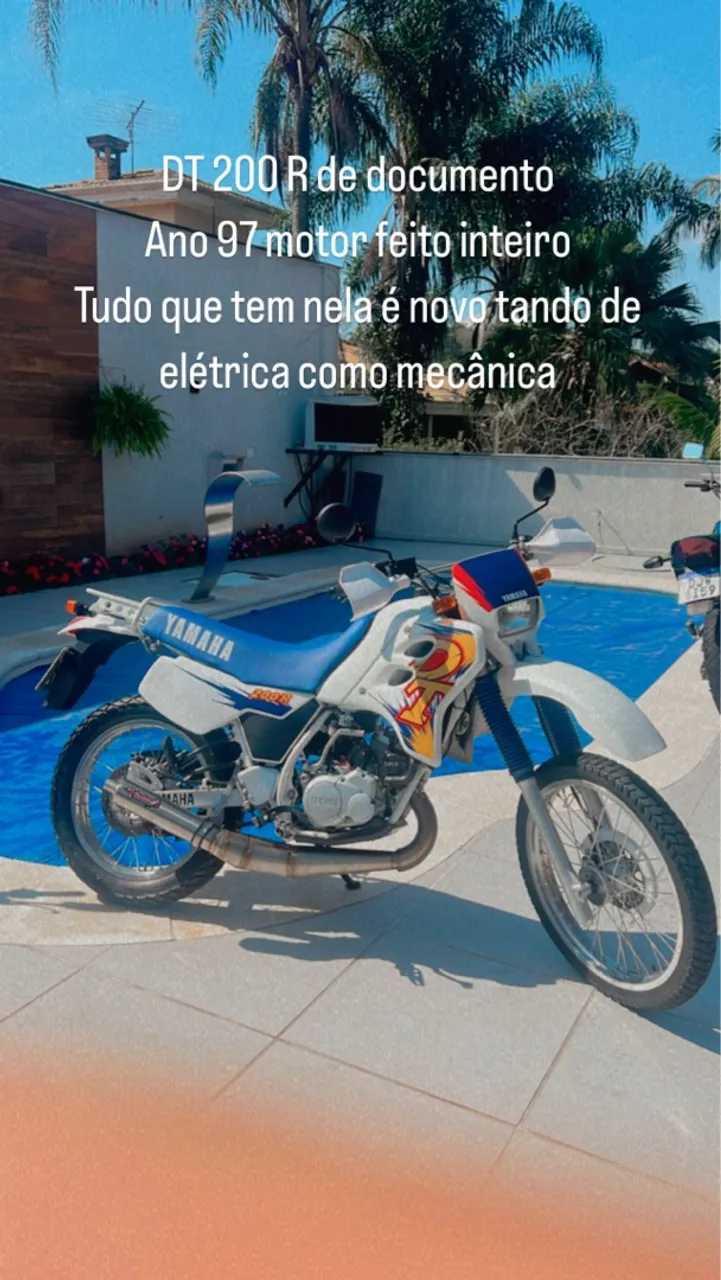 Motos YAMAHA DT no Brasil