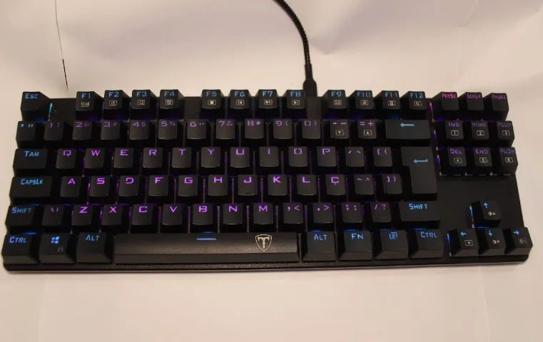 Teclado Mecânico Gamer T-Dagger Bora TGK-315-RD - Periféricos e ...