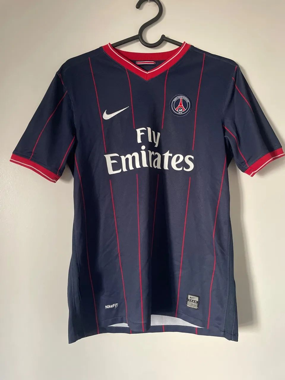 Camisa PSG Nike Fly Emirates - Autêntica - Tamanho Criança XL - Roupas ...