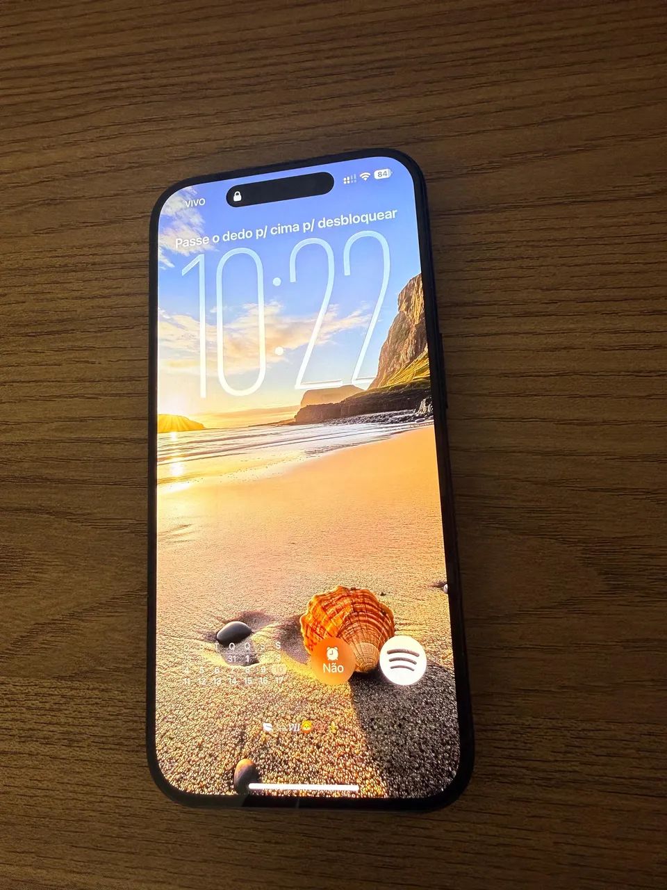 Apple iPhone 15 Pro 256GB - Azul Titânio - Bateria 100% - Sem detalhes ...