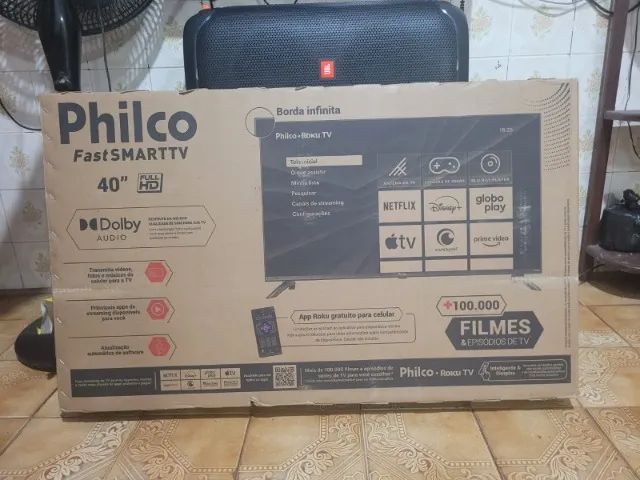 Smart TV 40" Philco Full HD LED PTV40M9GR2CGB com Sistema Operacional ...