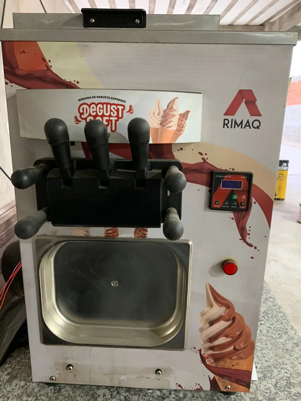 "maquina de sorvete" no Brasil