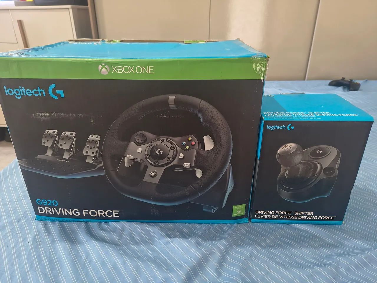 Volante Logitech G920 - Peças e Acessórios de Vídeo Game - Centro ...