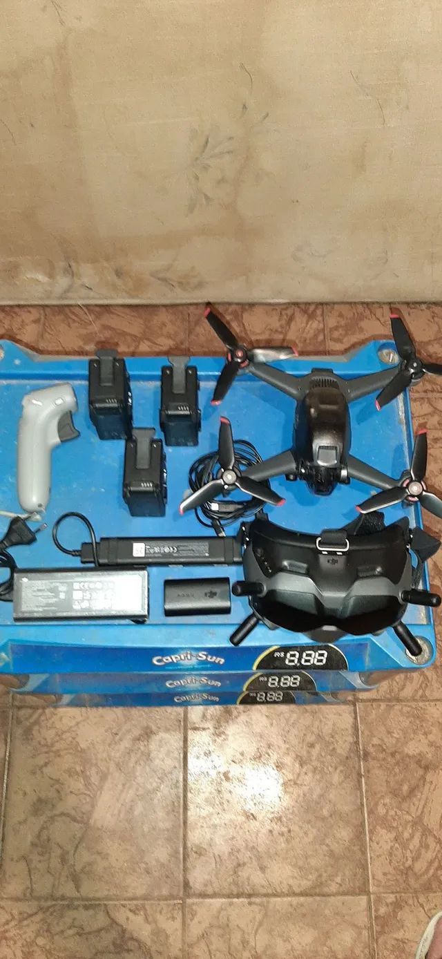 "drone dji fpv" no Brasil