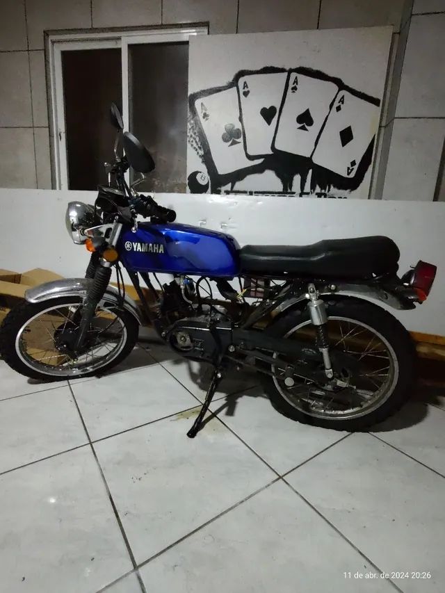 "yamaha rdz 125" no Brasil